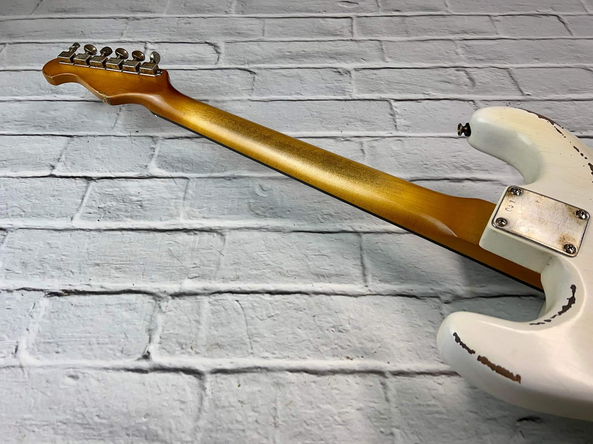CSS Arctic White Heavy Relic '60s – Fraser Guitars